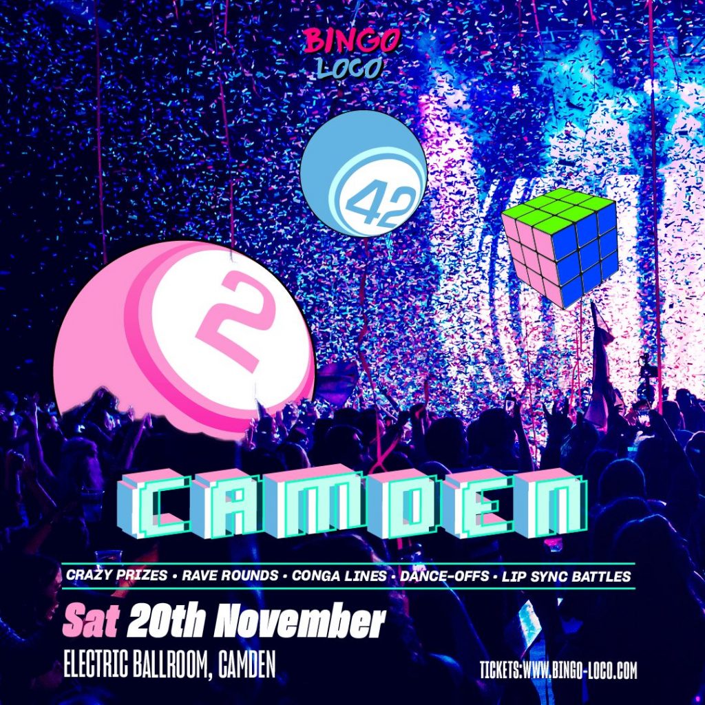 BINGO LOCO Electric Ballroom Camden Iconic Music Venue