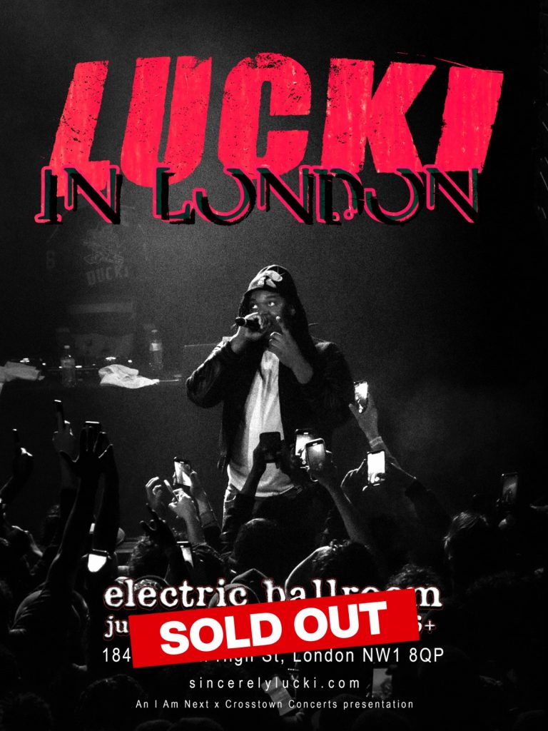 Lucki - SOLD OUT! - Electric Ballroom