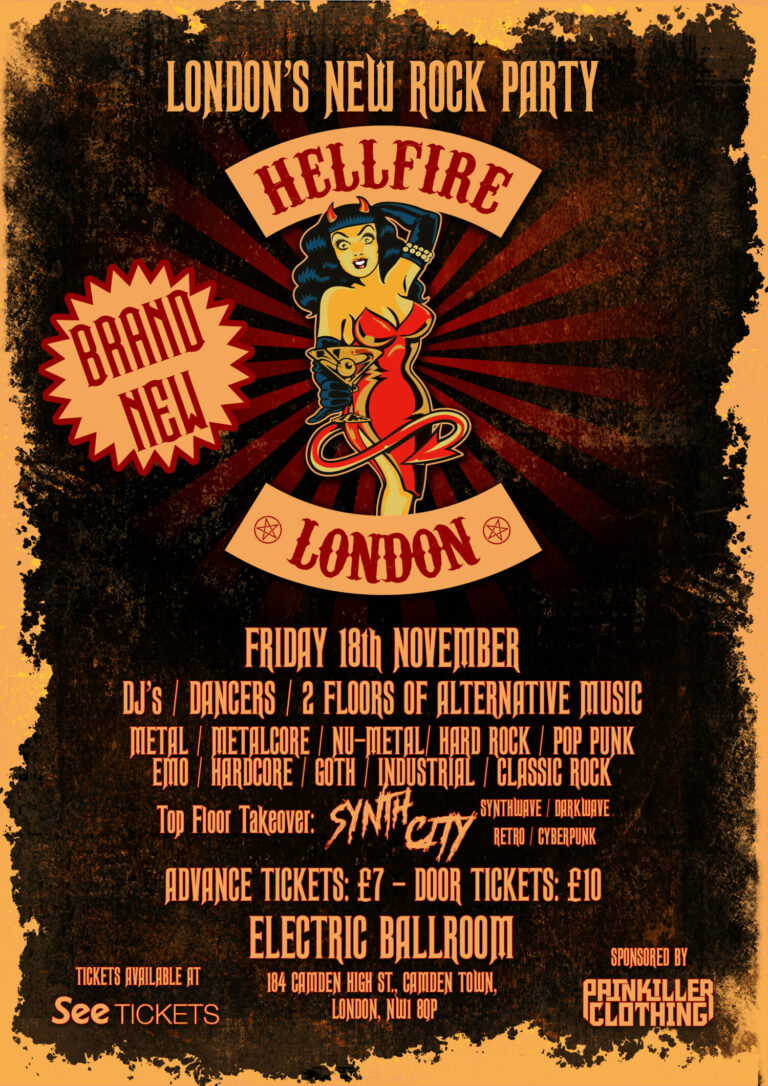 HELLFIRE CLUB Electric Ballroom HELLFIRE CLUB Electric Ballroom