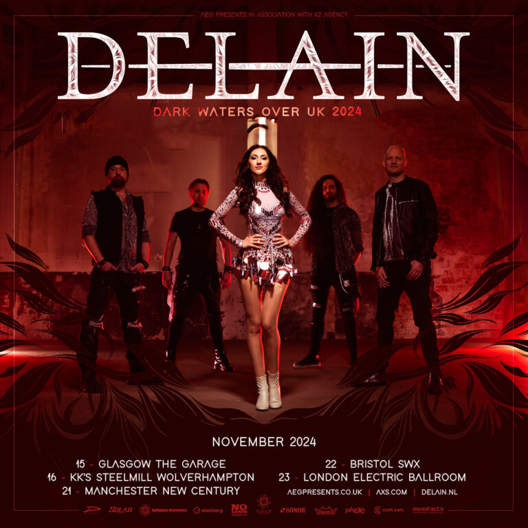 Delain - Dark Water Over UK 2024 - Electric Ballroom