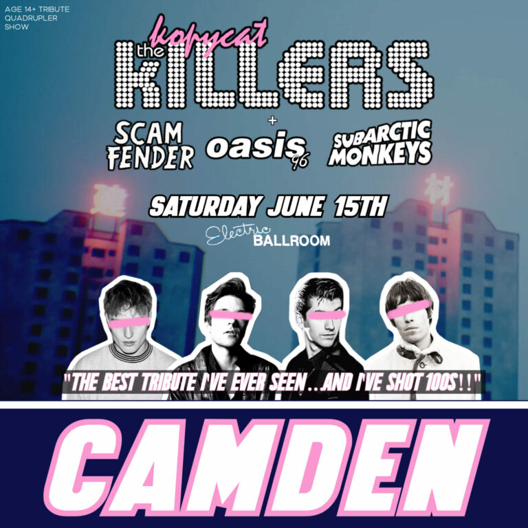 Killers v Arctics v Fender v Oasis 96 : tributes - Electric Ballroom ...
