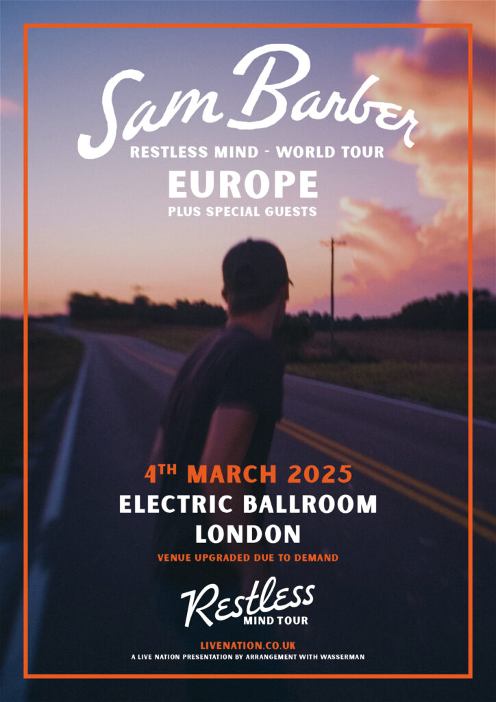 Sam Barber - Electric Ballroom Camden - Iconic Music Venue